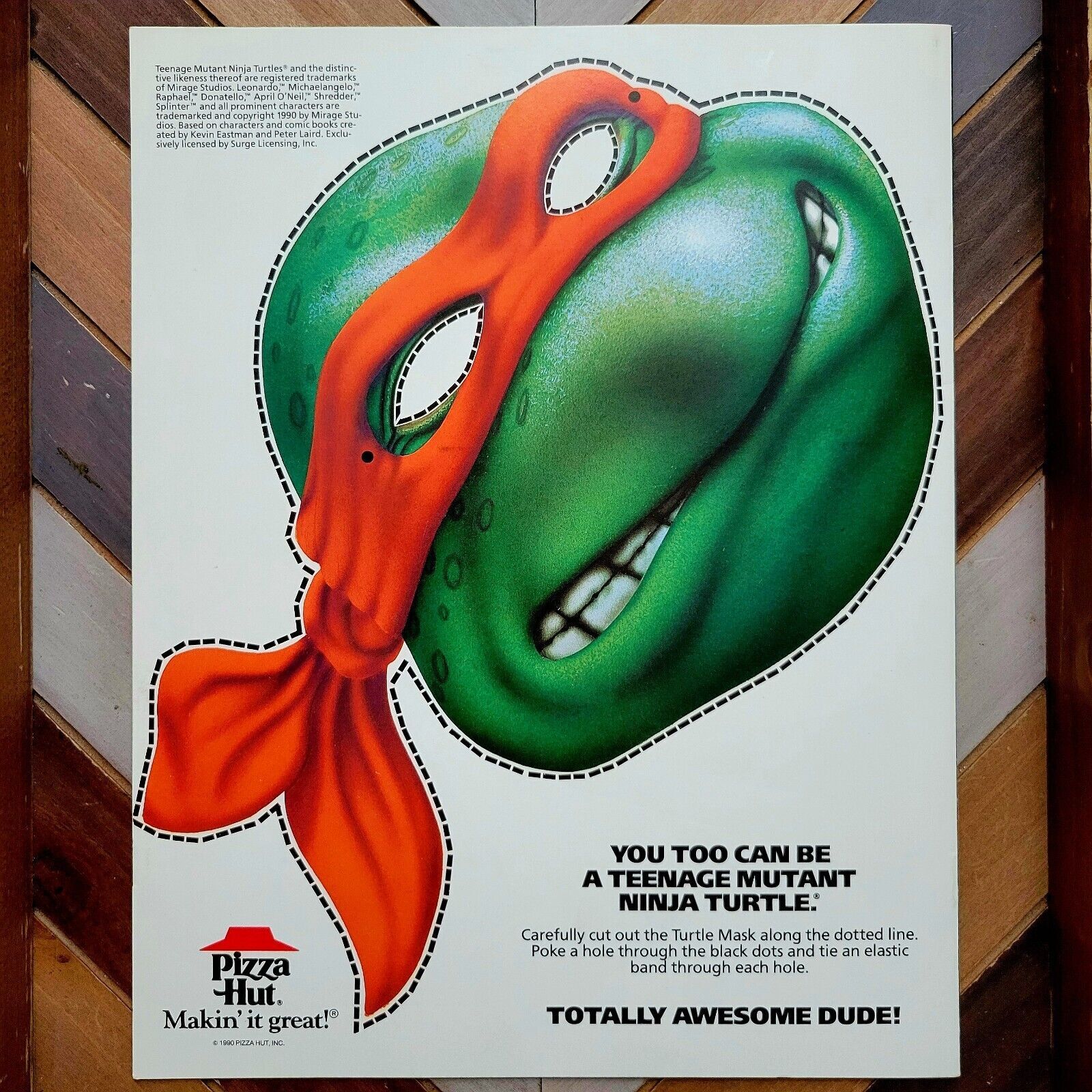 Vintage 1990 TMNT Rare 8× SIGNED + POSTER Ninja Turtles OUT OF SHELLS ...