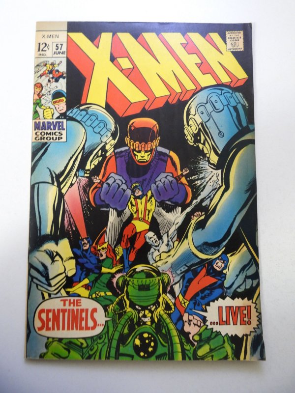 The X-Men #57 (1969) 1st App of Larry Trask! VG+ Condition | Comic ...