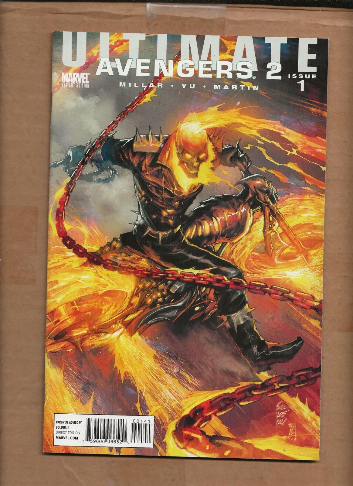 Ultimate Avengers 2 #1 Incentive Villian Silvestri Variant Ghost Rider ...