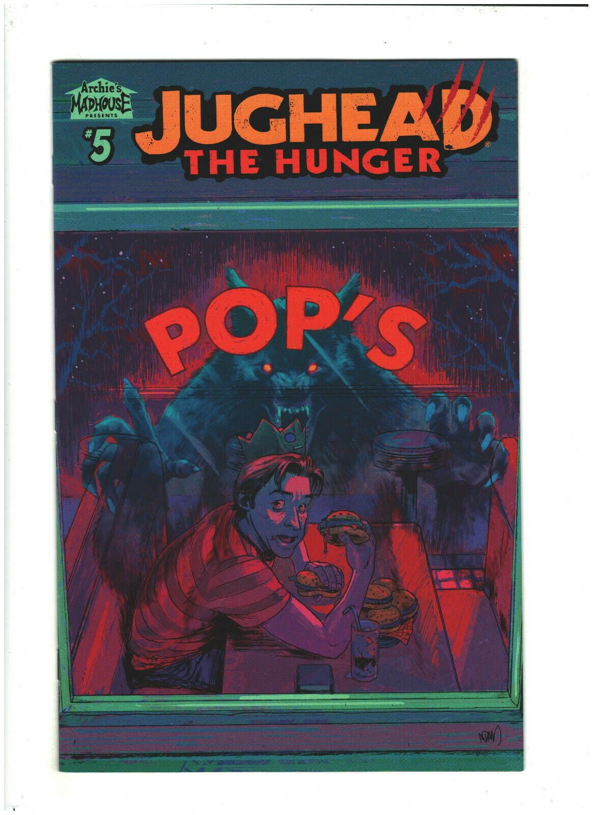 Jughead: The Hunger #5 VF/NM 9.0 Cover A Archie Horror Comics 2018 ...
