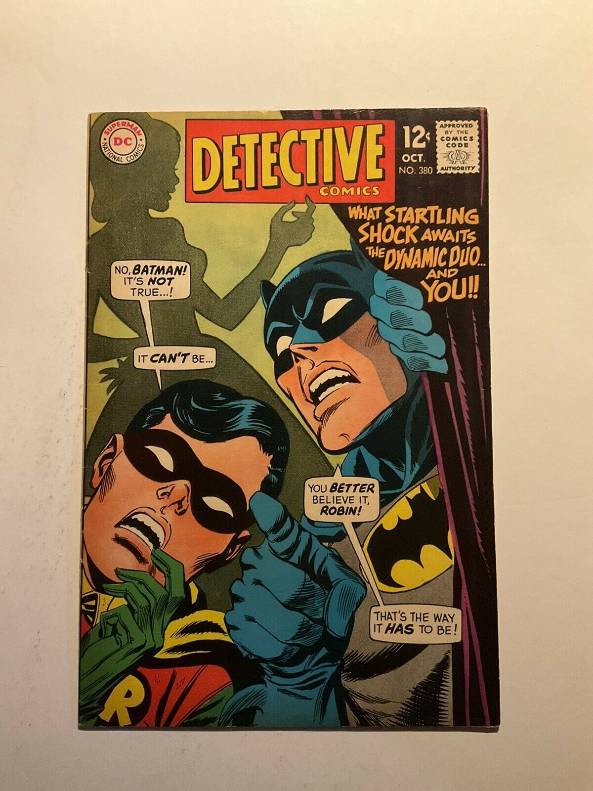 Detective Comics 380 Very Fine- vf- 7.5 DC Comics | Comic Books ...