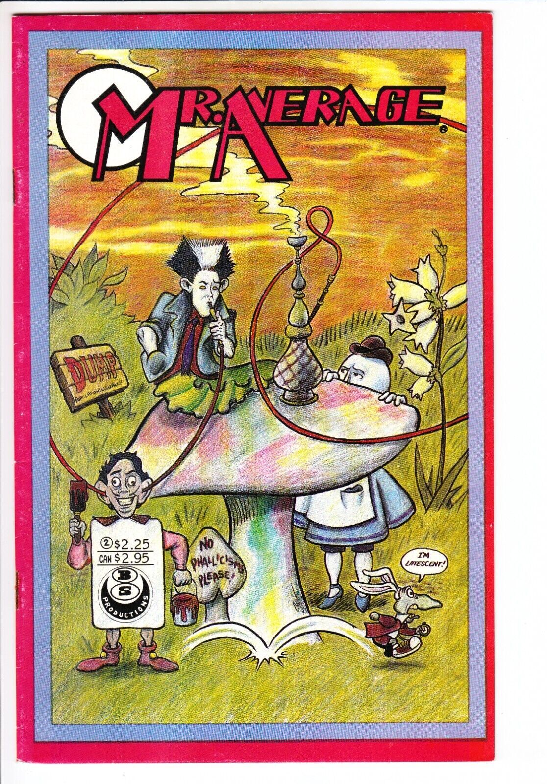 Mr. Average #2 FN; B.S | Alice in Wonderland cover - Simpson's Barney ...