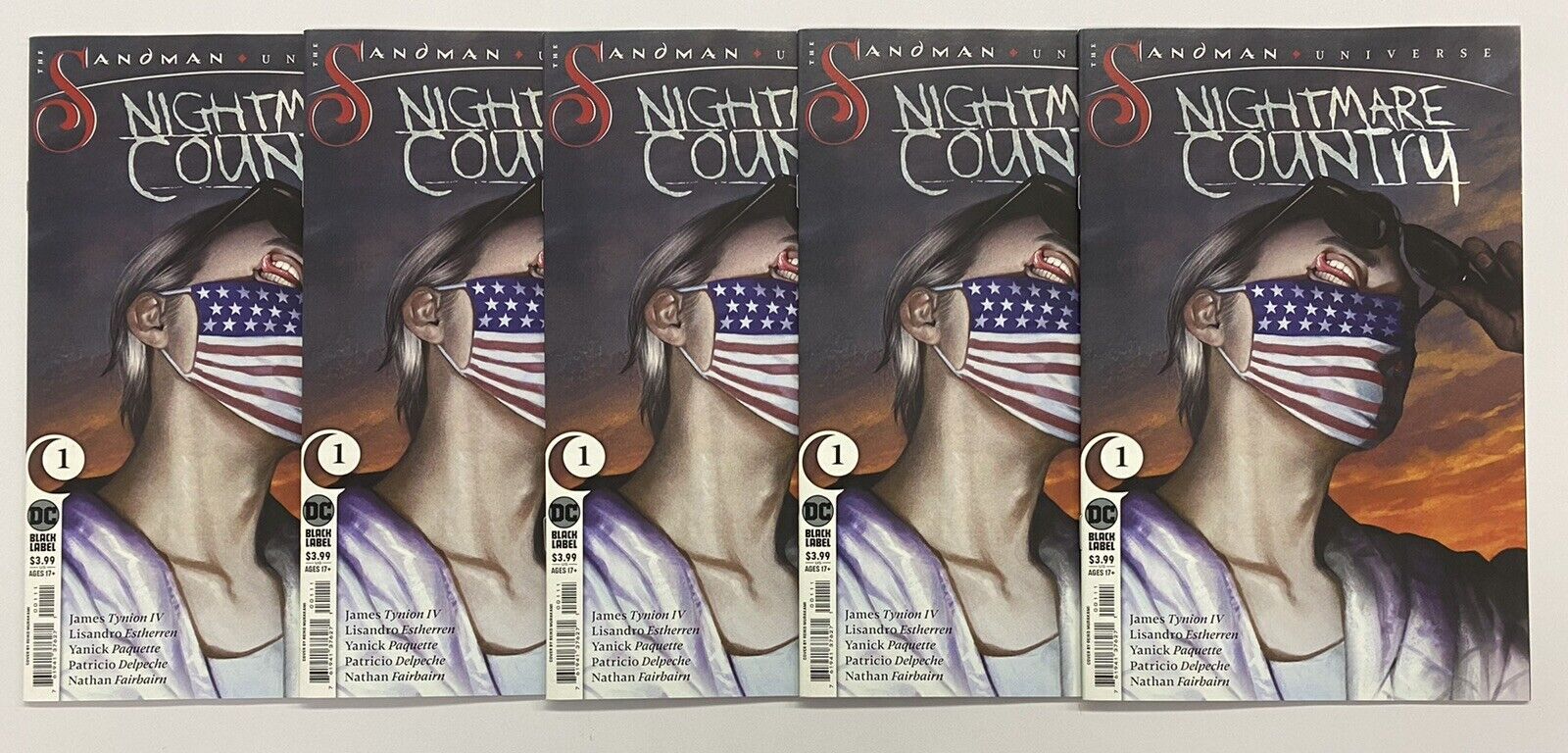 Sandman Universe Nightmare Country #1 5x Copies CVR a DC 2022 1st Agony ...