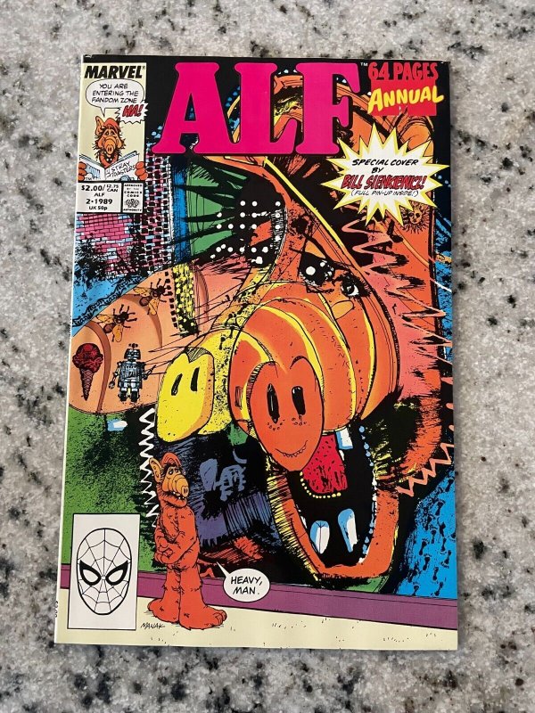 ALF Annual # 2 NM Marvel Comic Book TV Show Alien Life Form Sienkiewicz ...