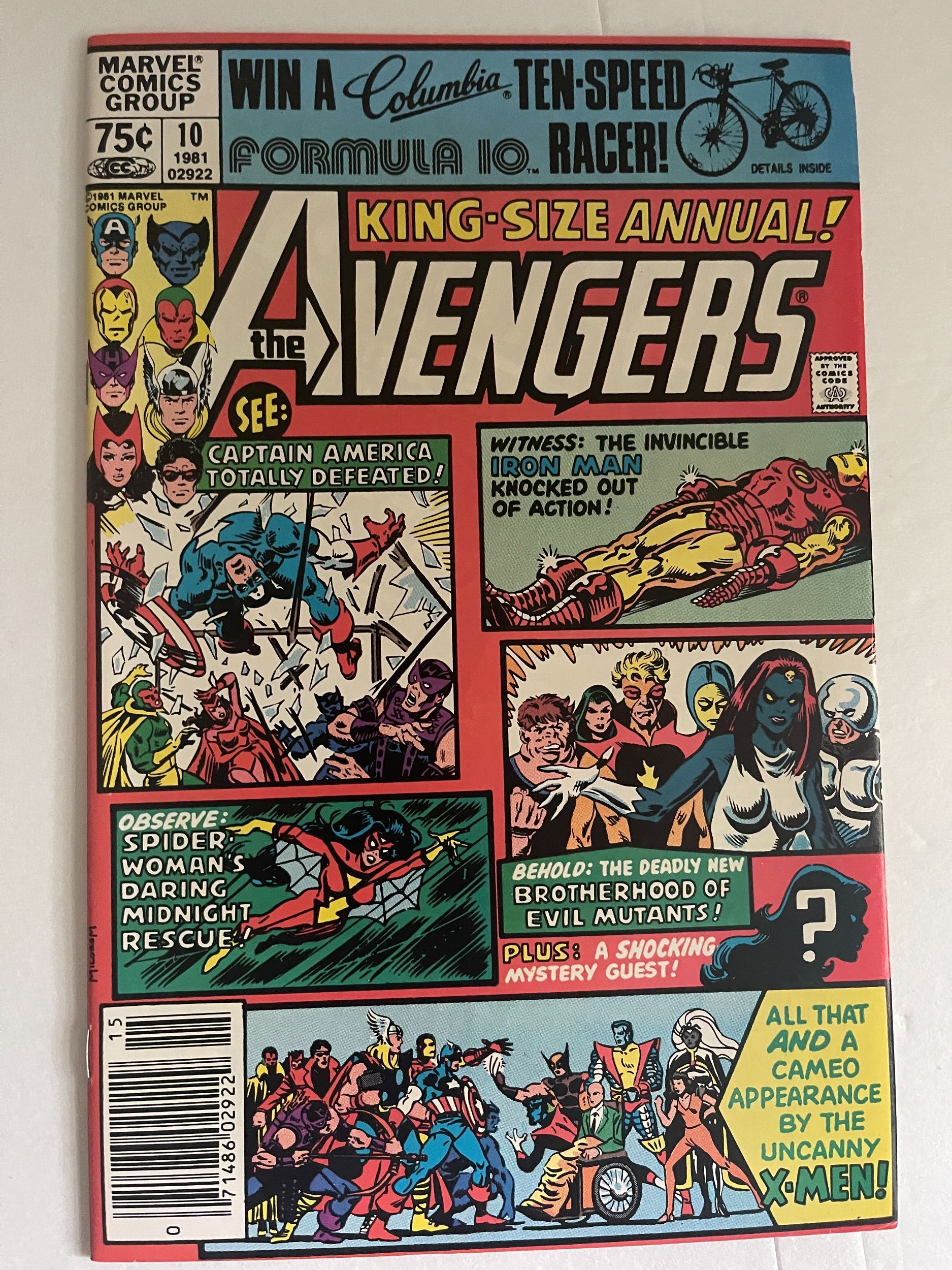 The Avengers Annual #10 first appearance of Rogue | Comic Books ...