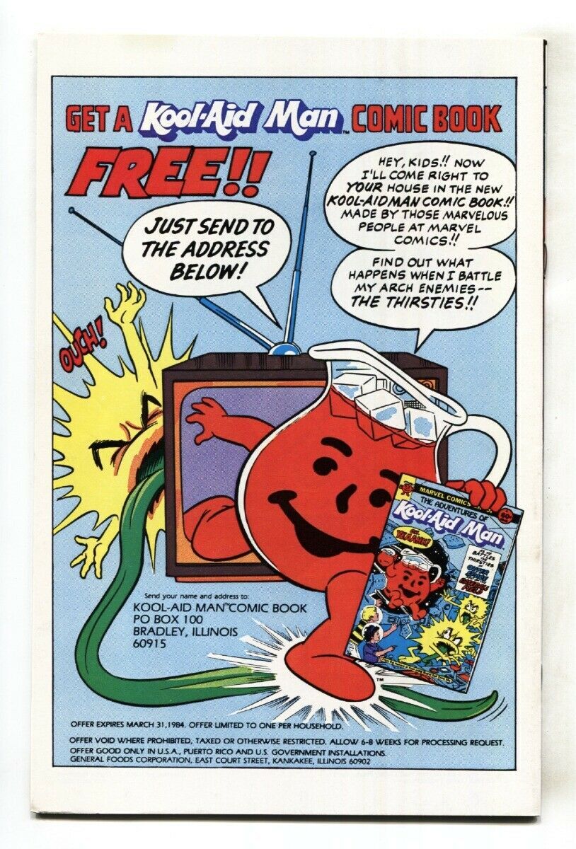 THE THING #1 comic book 1983 First issue Marvel NEWSSTAND VARIANT ...