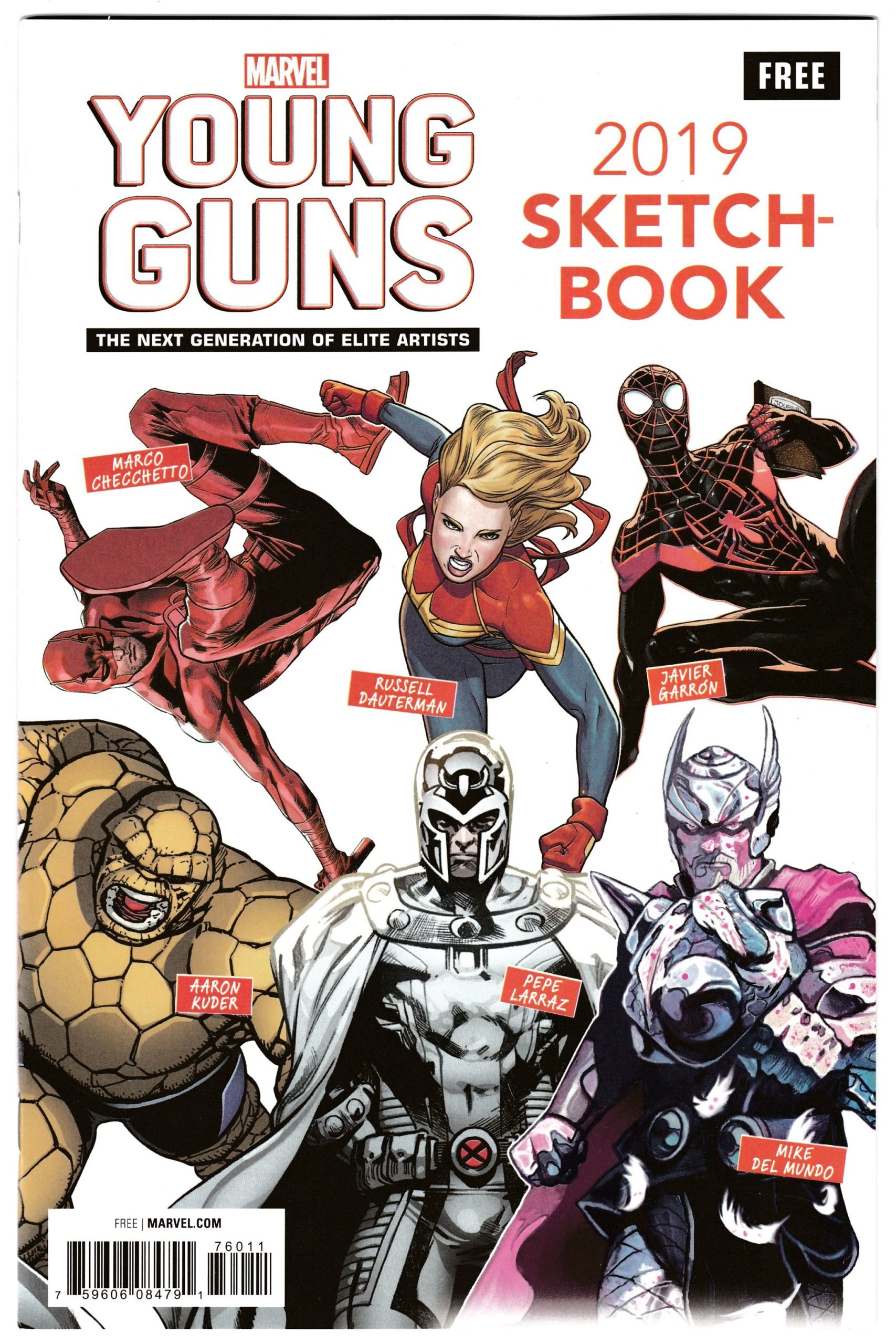 Young Guns Sketch-Book Promo Comic | Dauterman | Del Mundo (Marvel ...