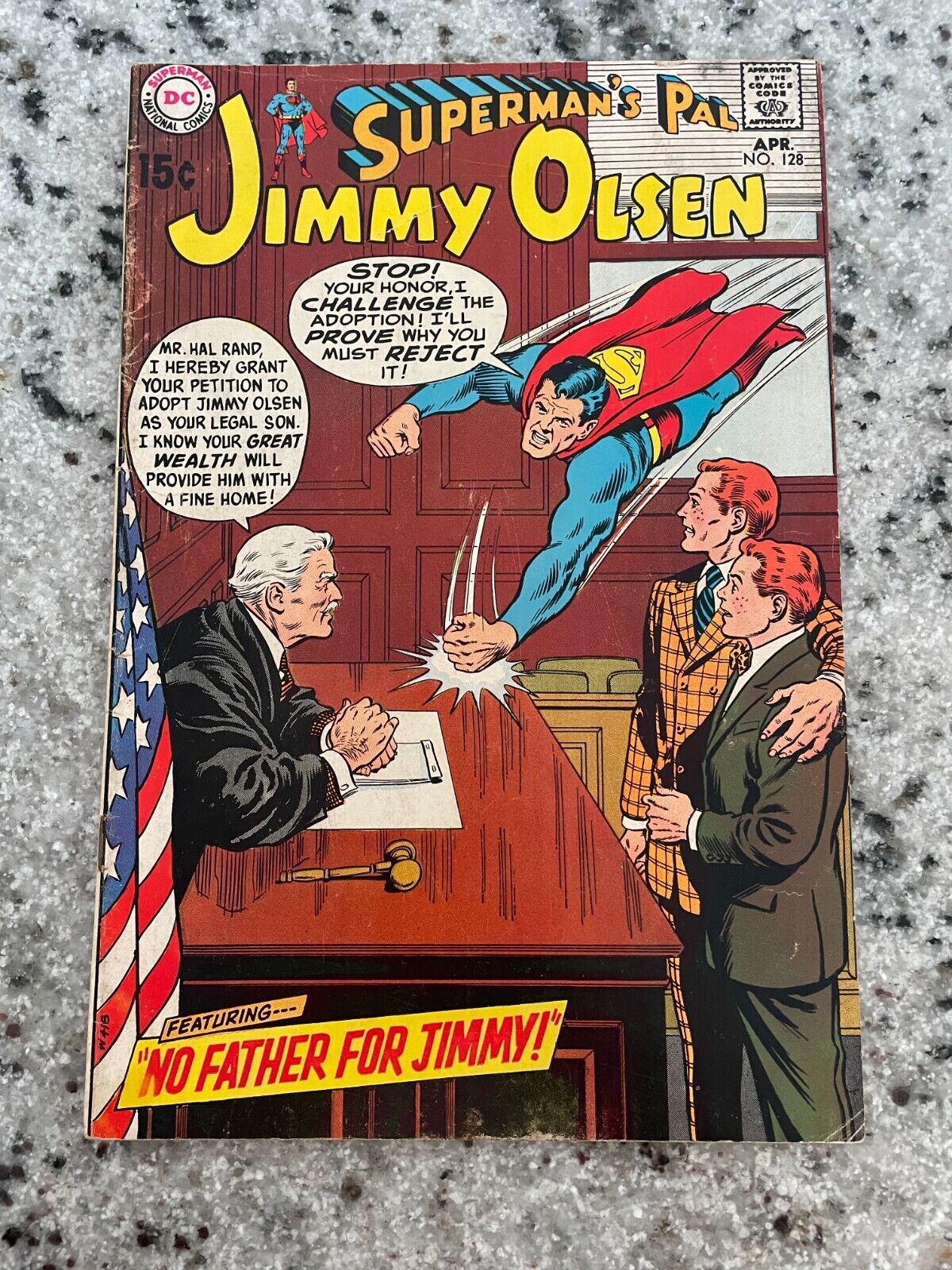 Superman's Pal Jimmy Olsen # 128 VG/FN DC Comic Book Batman Flash ...