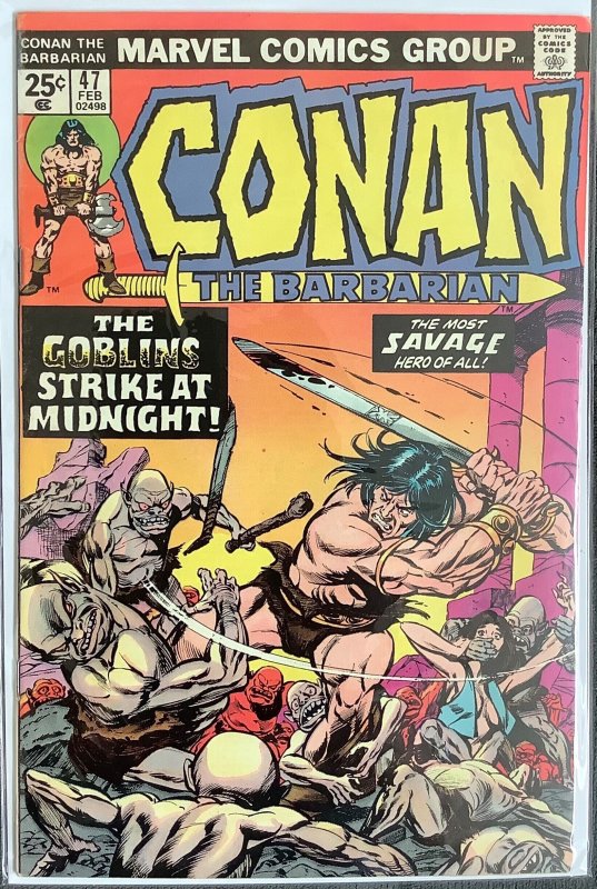 Conan the Barbarian #47 (1975, Marvel) VF+ | Comic Books - Bronze Age ...