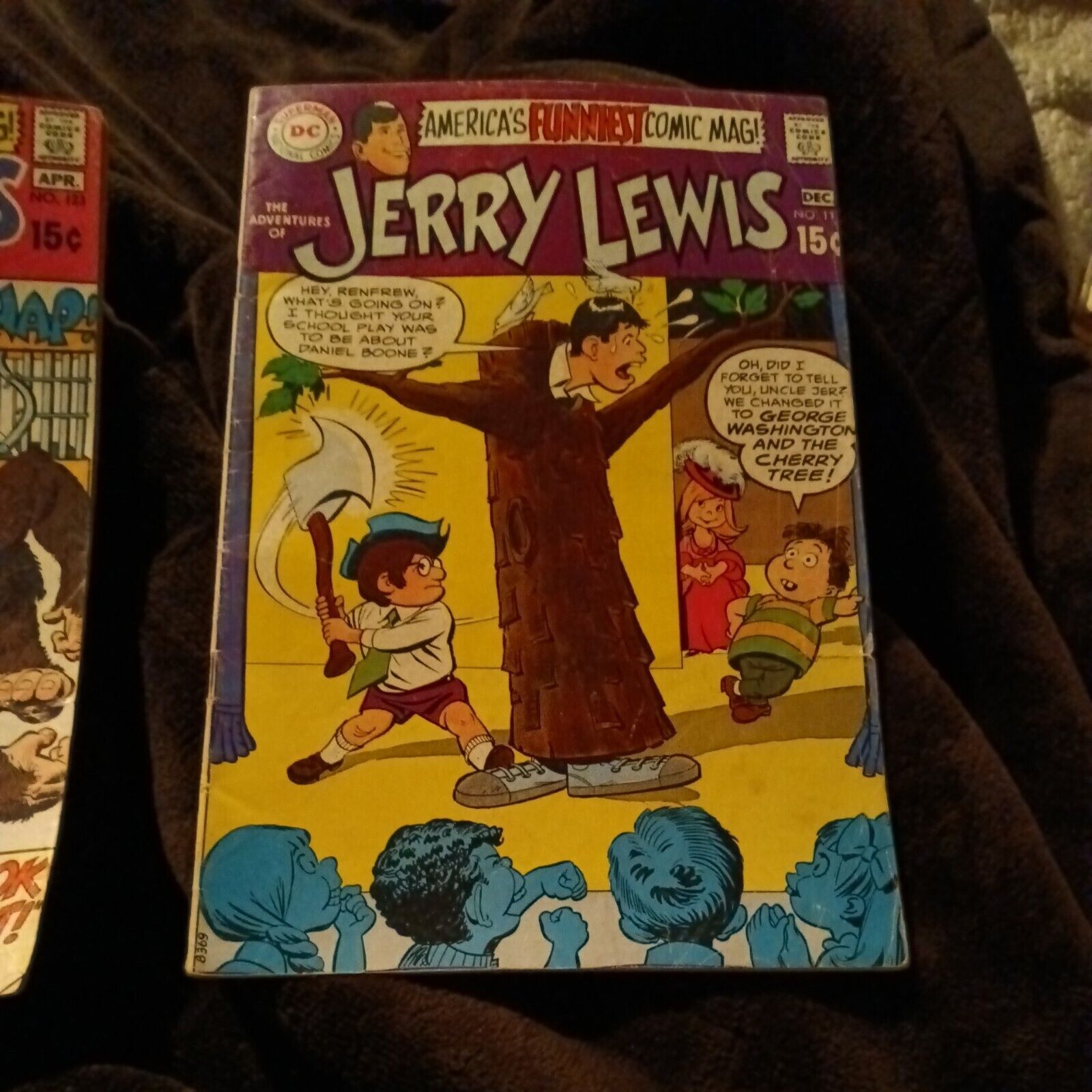 The Adventures of Jerry Lewis #115 & 123 (scarce 2nd to last) 1969, DC ...