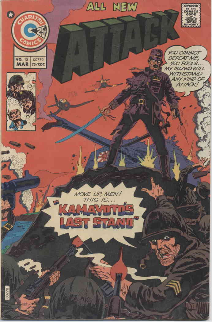 Attack (4th Series) #15 GD ; Charlton | low grade comic Kamayoto's Last ...