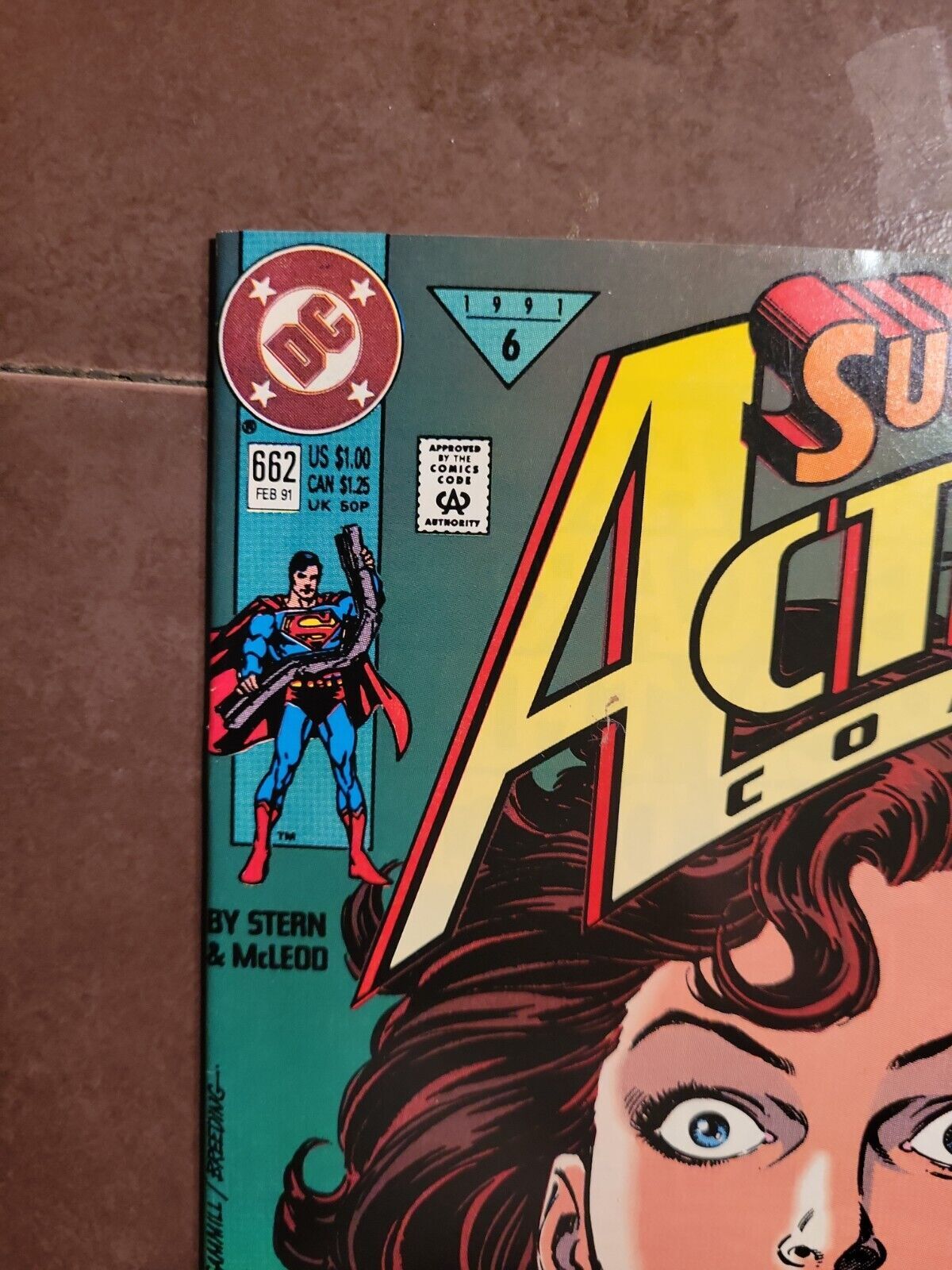 Action Comics #662 High Grade 9.4 NM 1991 Clark Reveals to Lois He's ...
