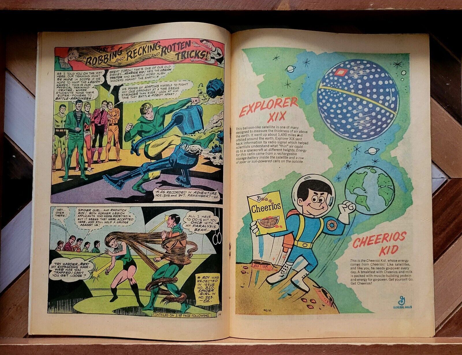 Adventure Comics #372 VG/FN DC 1968, CHEMICAL KING & TIMBER WOLF, Neal ...