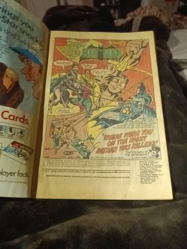 BATMAN #291 Dc 1977 Cover art by Jim Aparo Batman's Rogue's Gallery ...