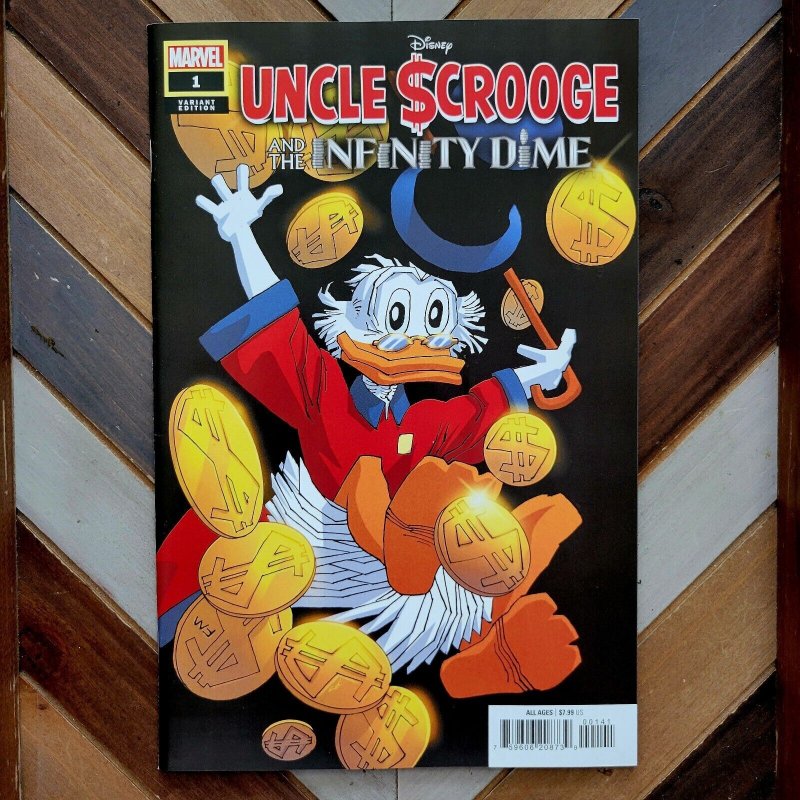 UNCLE SCROOGE: Infinity Dime #1 NM (Marvel 2024) FRANK MILLER Art 1st ...