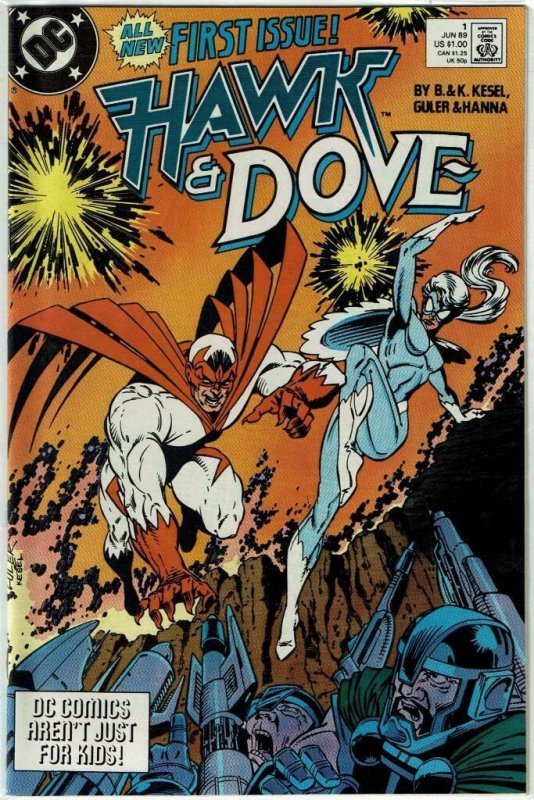 Eight DC #1 Comics - Hawk & Dove Impulse EL Diablo Butcher Firebrand ...