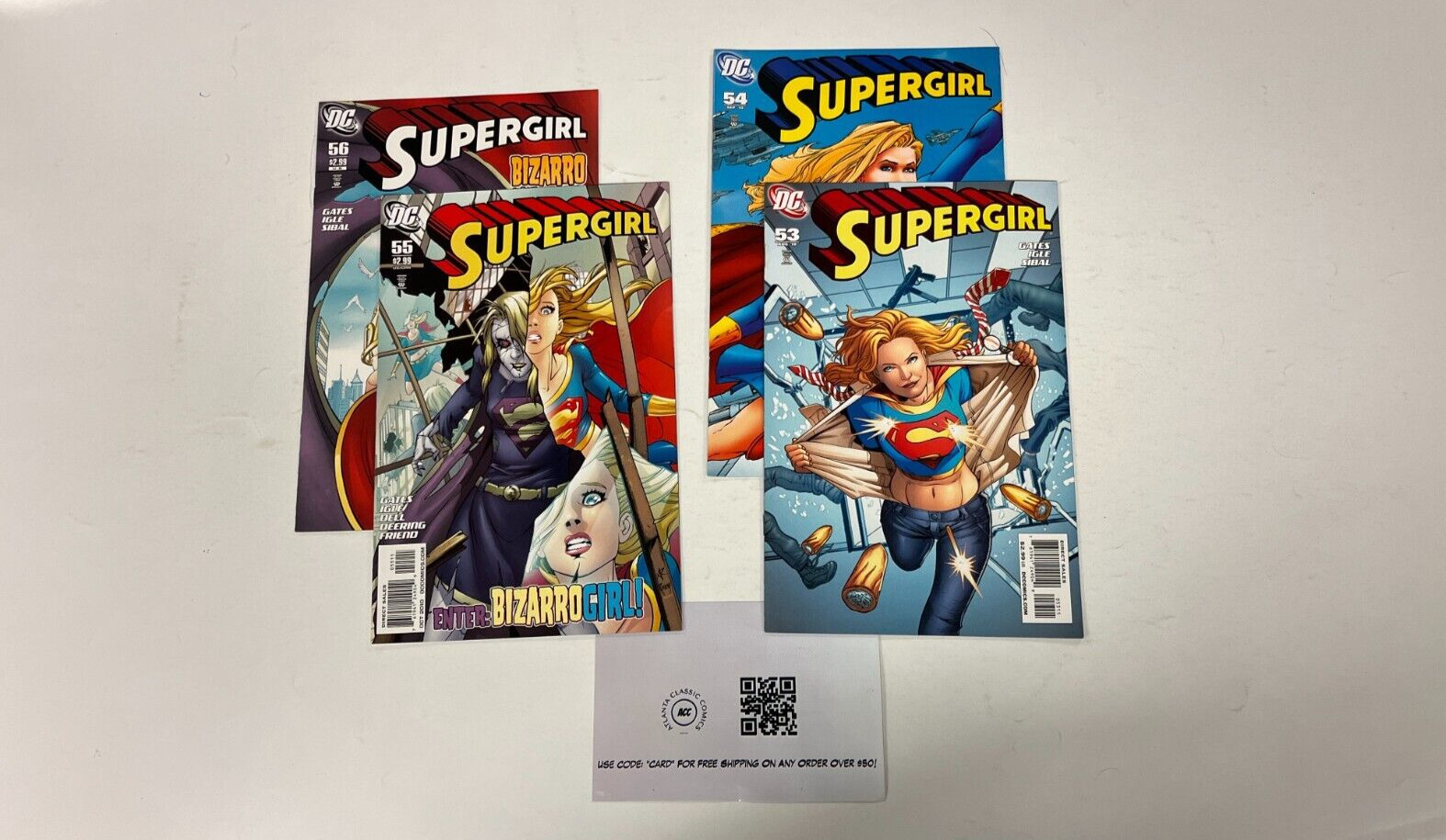 4 Supergirl DC Comics Books #53 54 55 56 Gates 61 JW16 | Comic Books ...