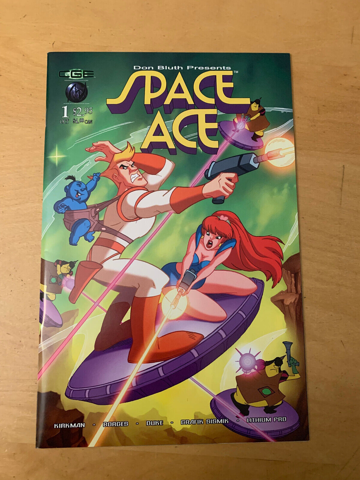 Space ACE 1 & 2, SEE Pics for Grade, 1st Print, DON Bluth / Kirkman, CGE | Comic Books - Modern ...