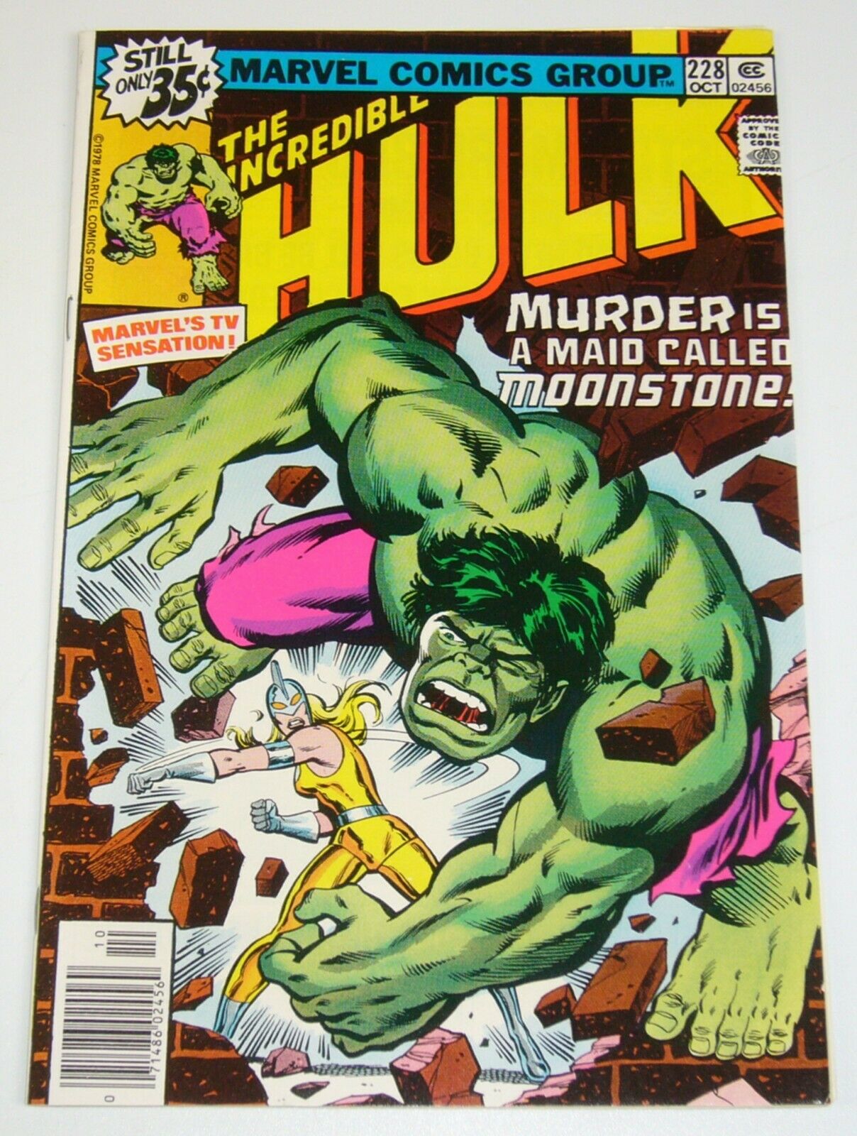 The Incredible Hulk #228 high grade - 1st appearance of karla sofen as ...