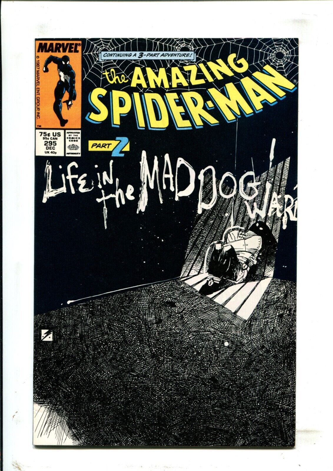 Amazing Spider-Man #295 - Life in the Mad Dog Ward (7.0) 1987 | Comic ...