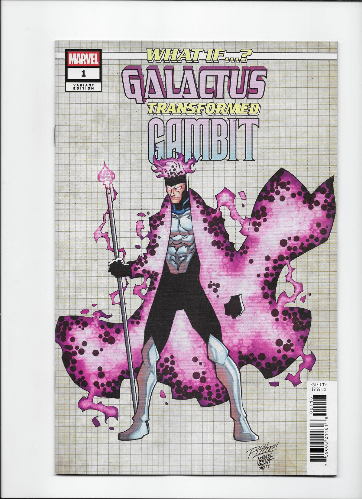 What If Galactus Transformed Gambit #1 1:10 Marvel 2025 Lim Incentive ...