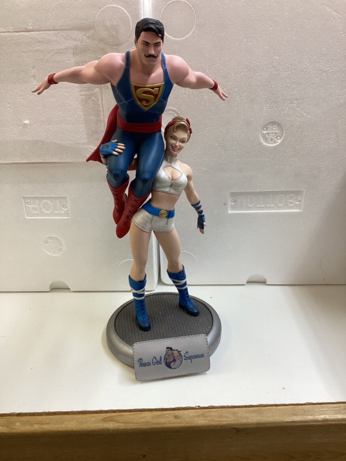 DC Collectibles DC Comics Bombshells Power Girl & Superman Statue #1177 ...