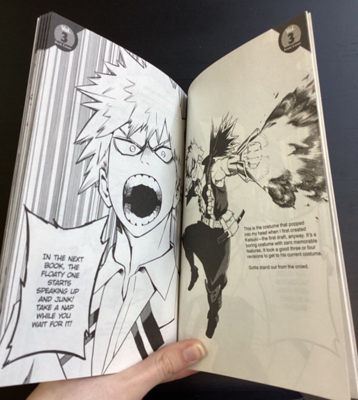 My Hero Academia MHA Illustration Booklet & small Poster - Shonen Jump ...