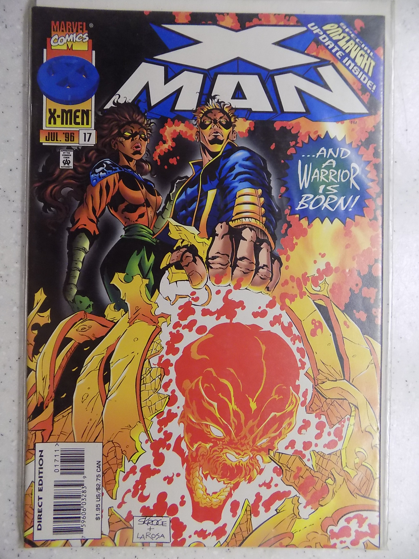 X-Man # 17 Marvel X-Men Mutants Action Adventure | Comic Books - Modern ...
