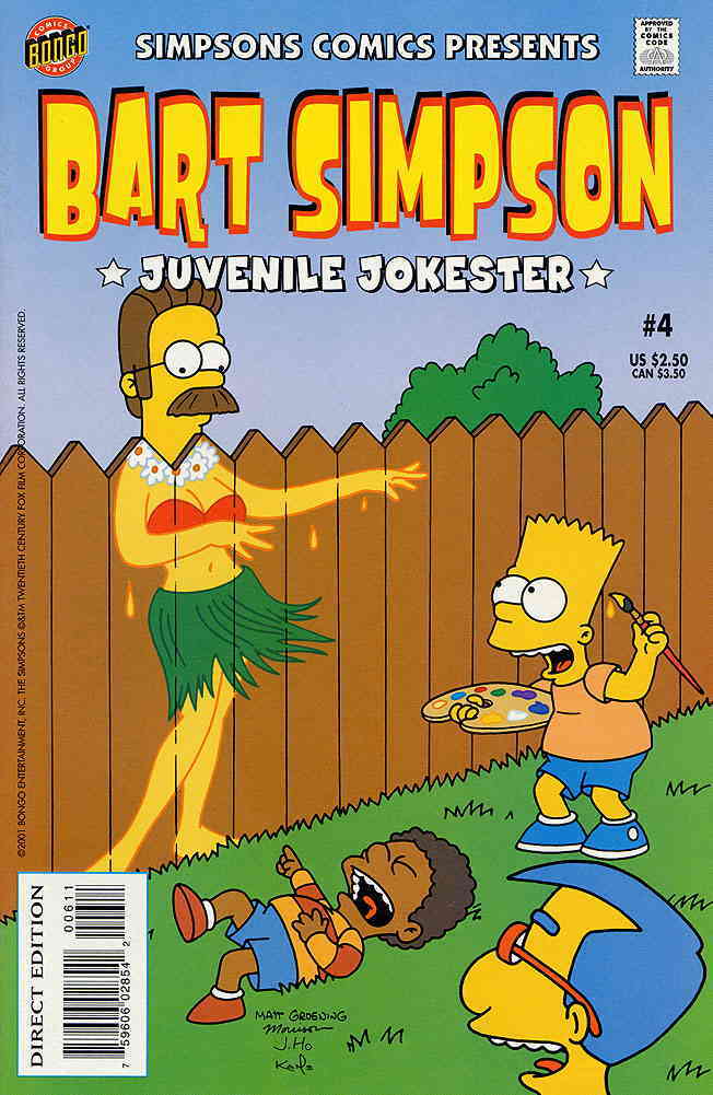 Simpsons Comics Presents Bart Simpson #4 GD ; Bongo | low grade comic Gail Simon | Comic Books ...