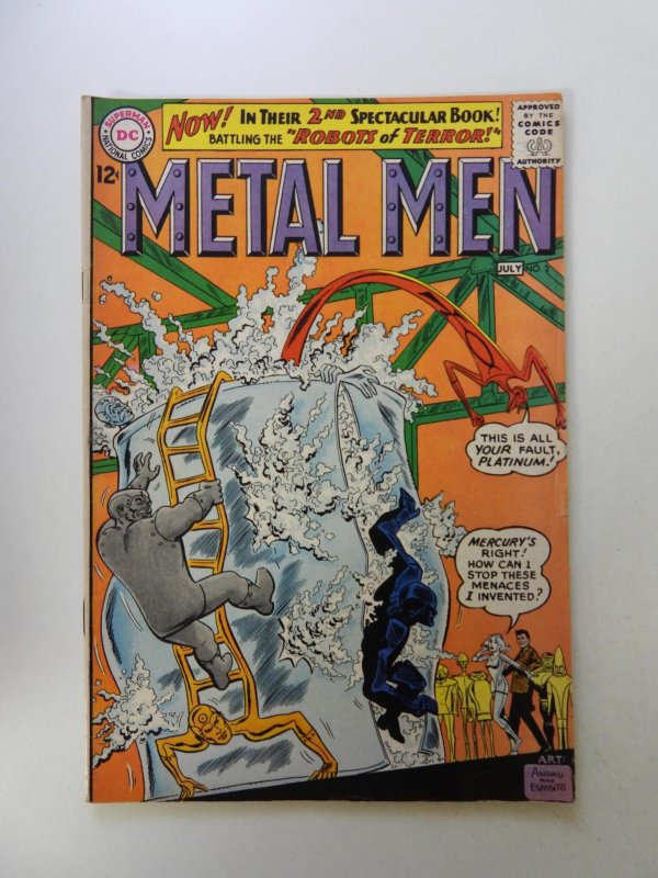 Metal Men #2 (1963) FN- condition | Comic Books - Silver Age, DC Comics ...