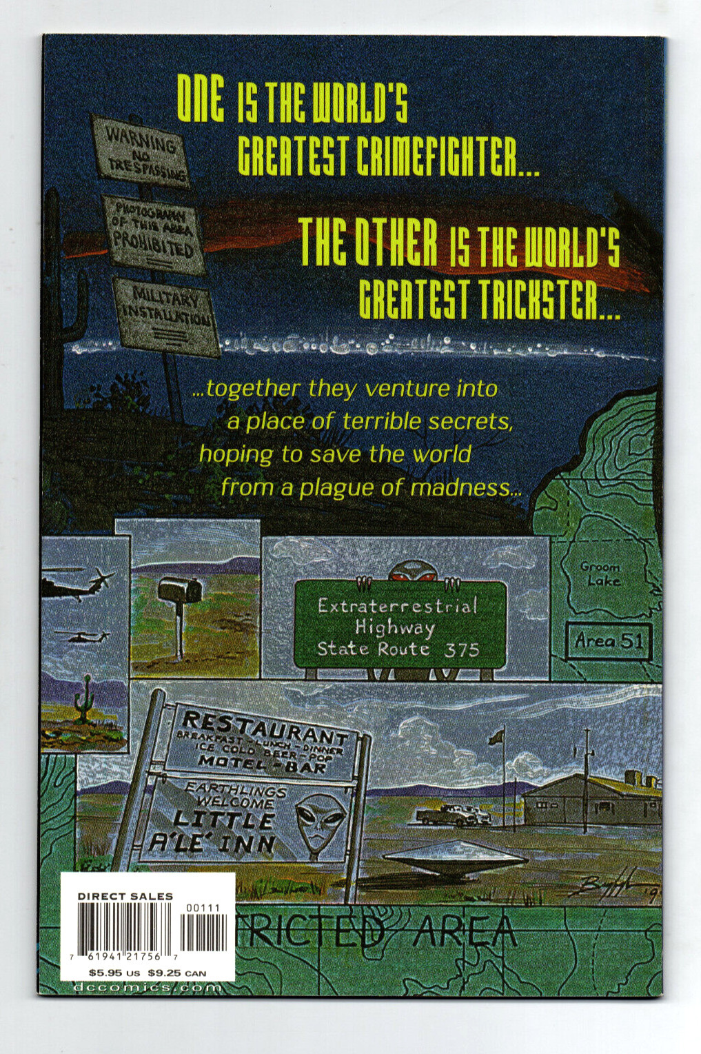 Batman Dreamland Graphic Novel - Area 51 - Breyfogle - 2000 - NM ...