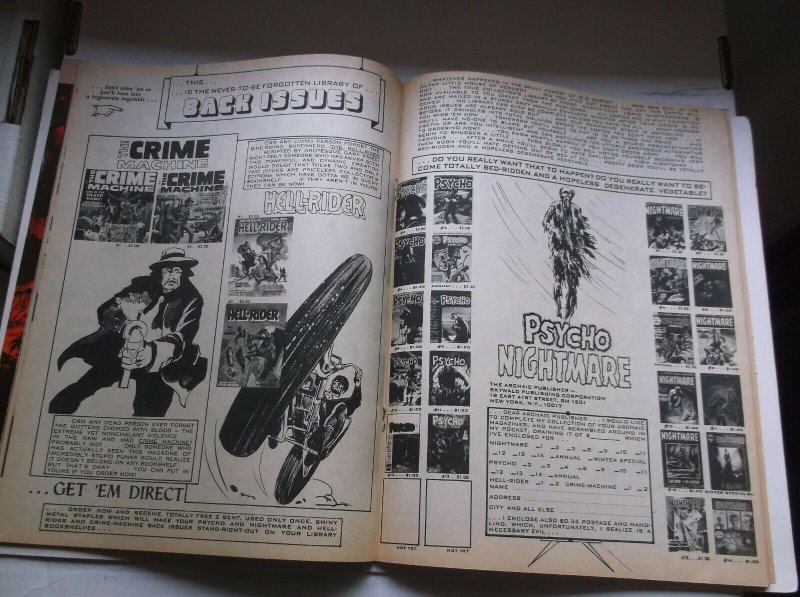 Skywald: Nightmare #14, Awesome Sci-Fi Creepy Cover, 1973, FN (6.0 ...