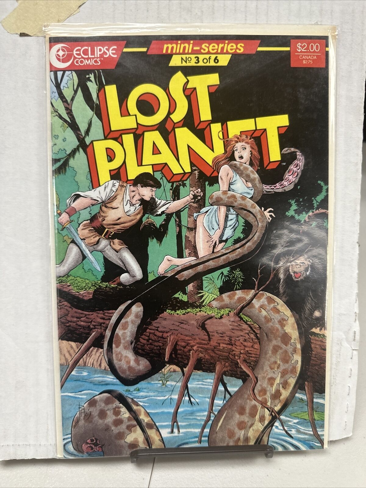 Eclipse Comics Lost Planet Mini-Series #1-#3 | Comic Books - Copper Age ...