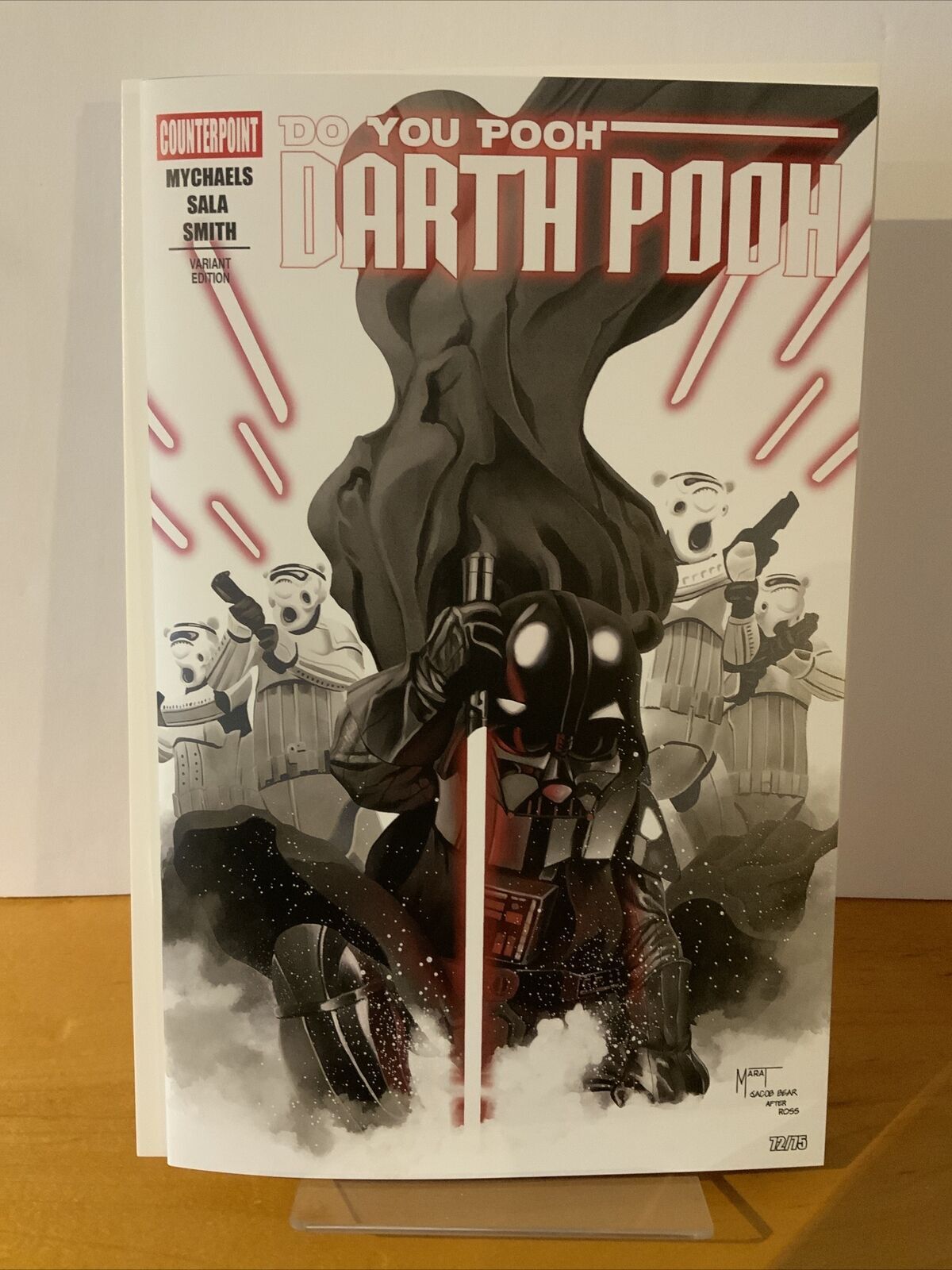 Do You Pooh Darth Pooh Set Trade/Virgin, Star Wars Alex Ross Homage NM ...