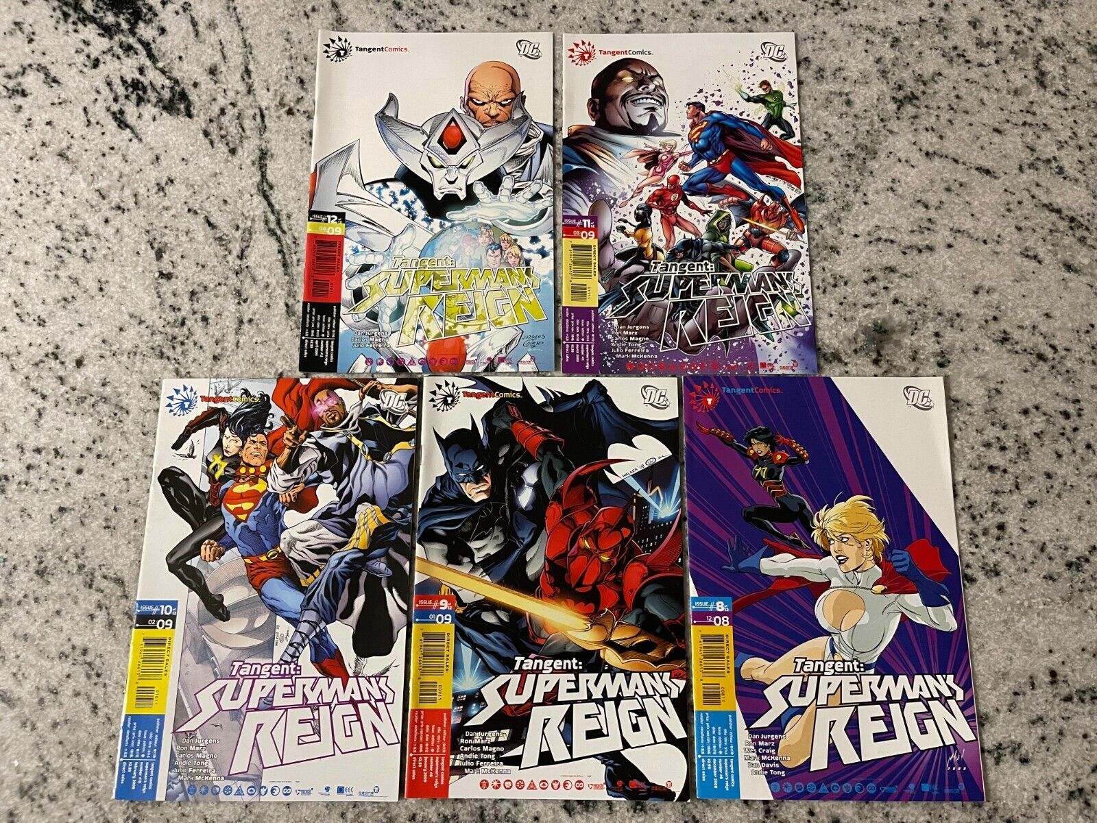 5 Tangent: Superman's Reign DC Comic Books # 8 9 10 11 12 Joker Batman ...