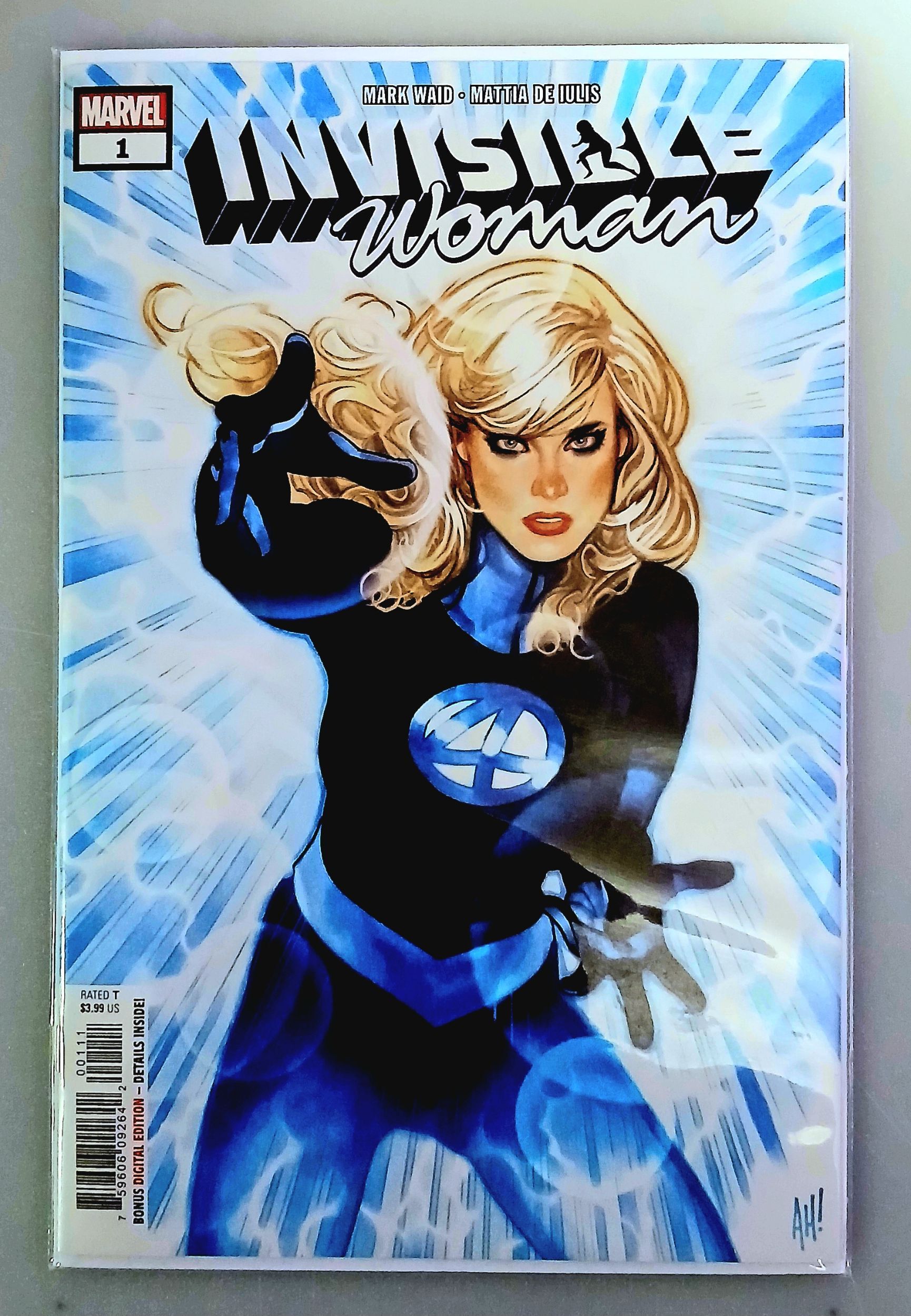 Invisible Woman 1 (2019) Key 1st Susan Solo MCU Fantastic Four Thing ...