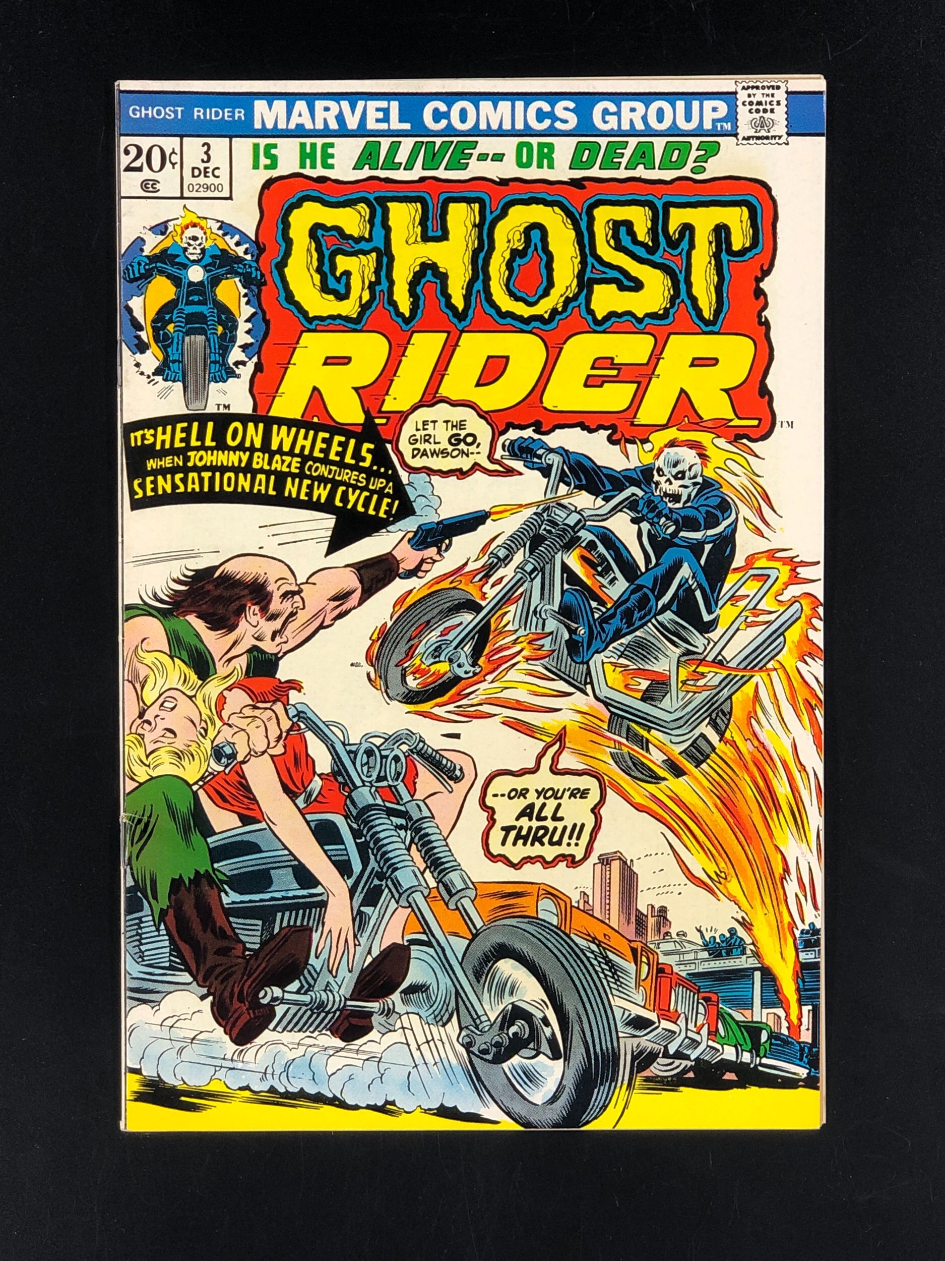 Ghost Rider #3 (1973) FN/VF 2nd Son of Satan | Comic Books - Bronze Age ...