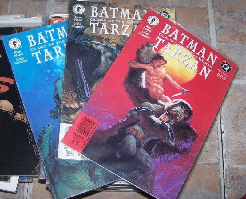 Batman / Tarzan: Claws of the Cat-Woman #23 1999, Dark Horse+ superman ...