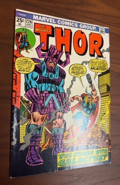 Thor #226 FN (1974) "The Battle Beyond!" Complete with Marvel Value Stamp! | Comic Books ...