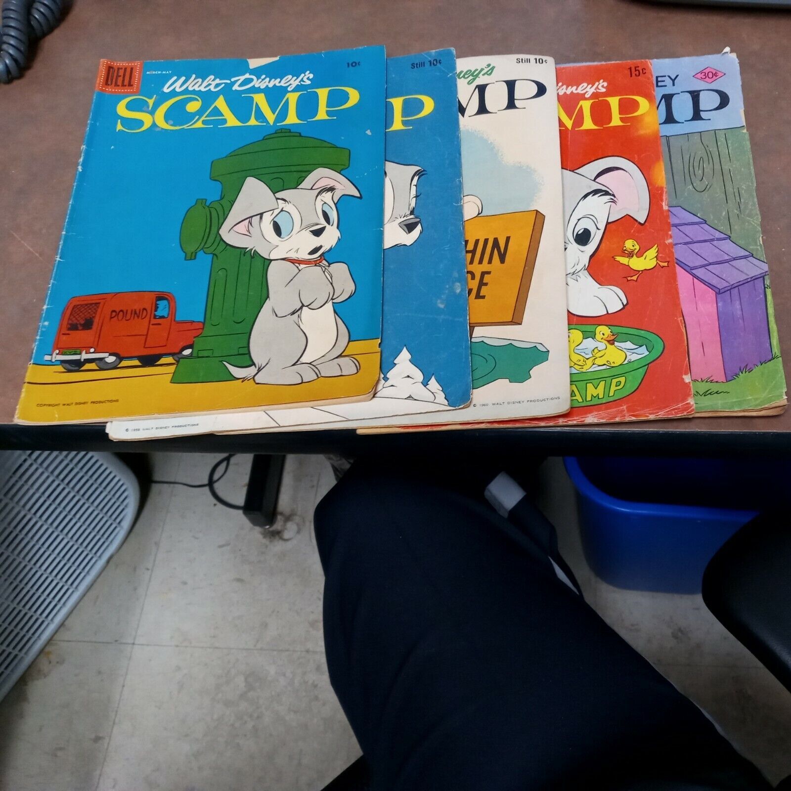 Scamp 5 8 16 Dell 6 36 Gold Key Silver Bronze Age Comics Lot Run Set ...