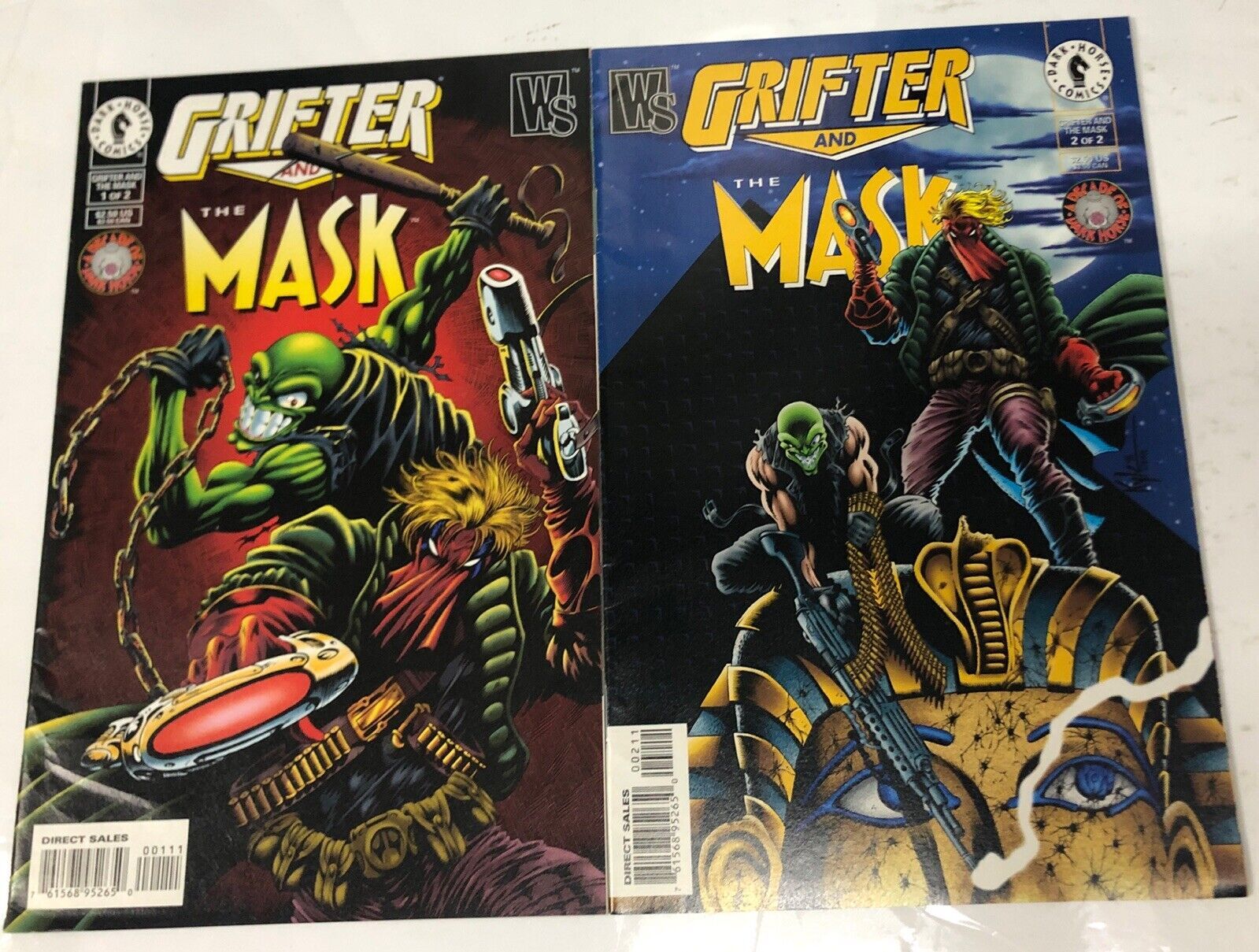Grifter And The Mask (1996) Set Issue # 1-2 • Dark Horse Comics•Steven ...