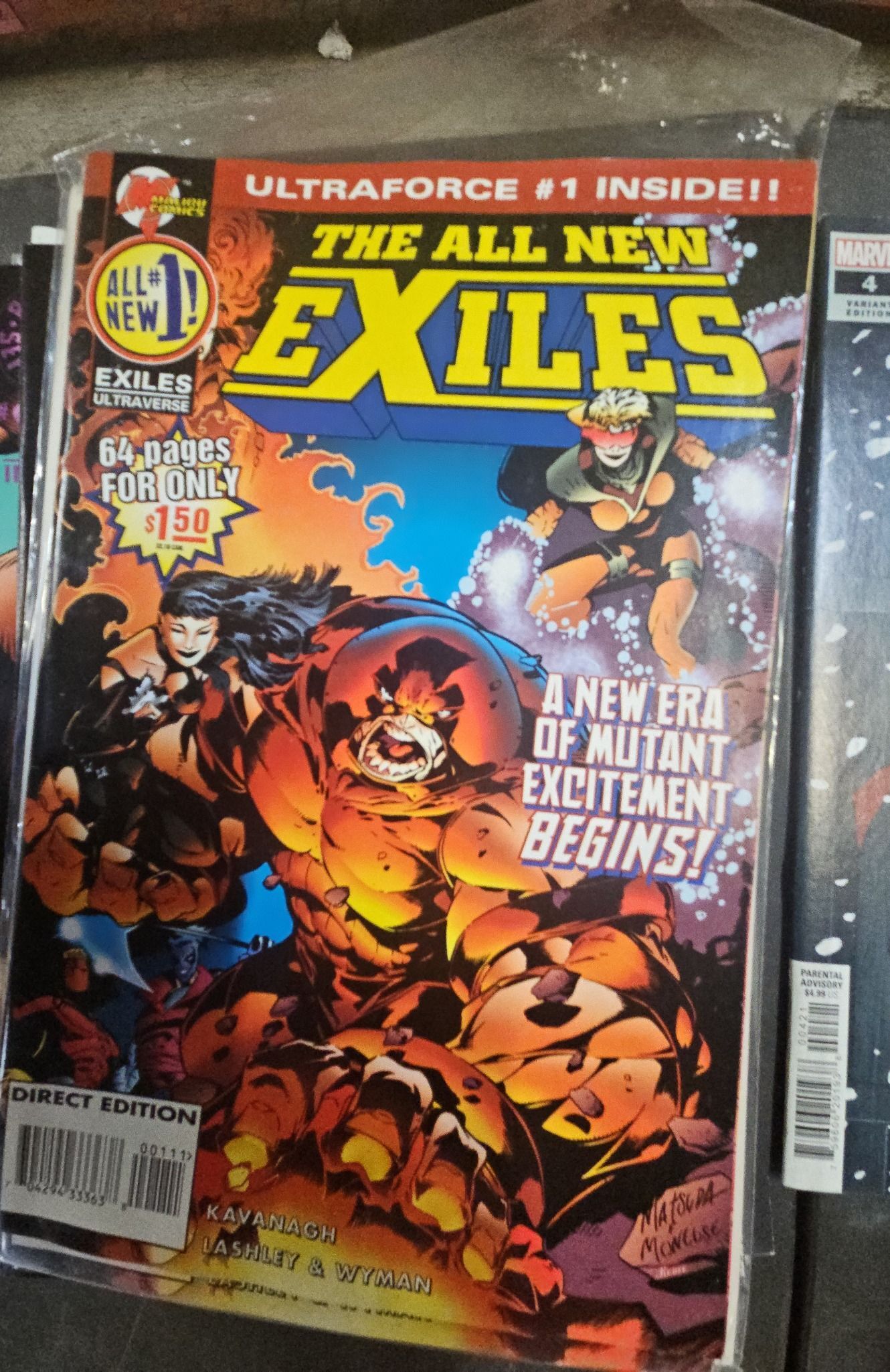 The All New Exiles #1 (1995) Juggernaut | Comic Books - Modern Age ...