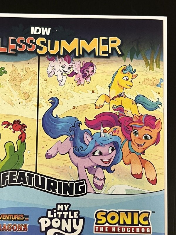 MY LITTLE PONY IDW Endless Summer 1:10 Coloring Book Variant NM 2023 ...