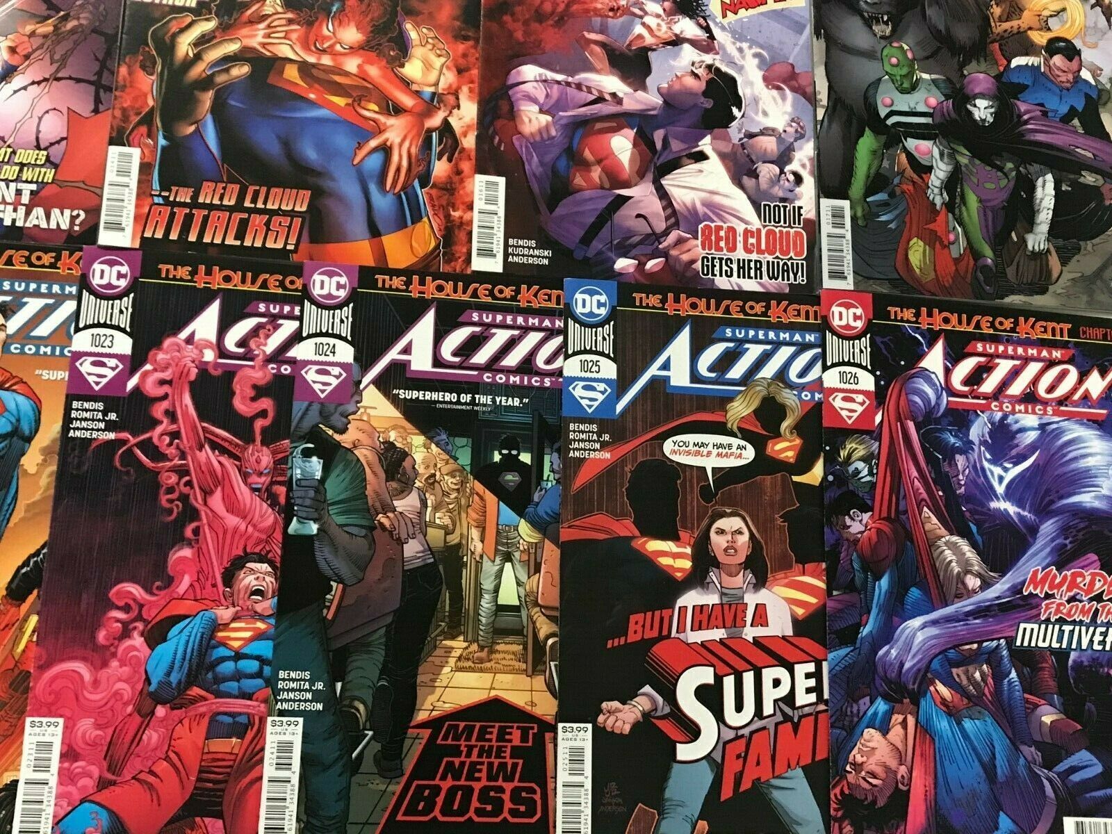 Action Comics#1002-1026 LOT (22 Books) 2020 DC Comics the New 52 ...