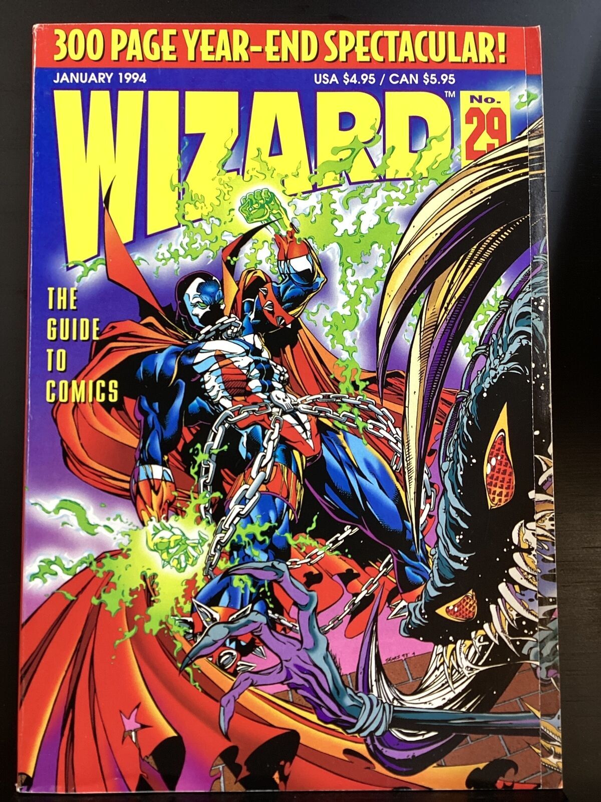 Wizard: The Guide to Comics #29 - Spawn/Violator cover | Comic Books ...