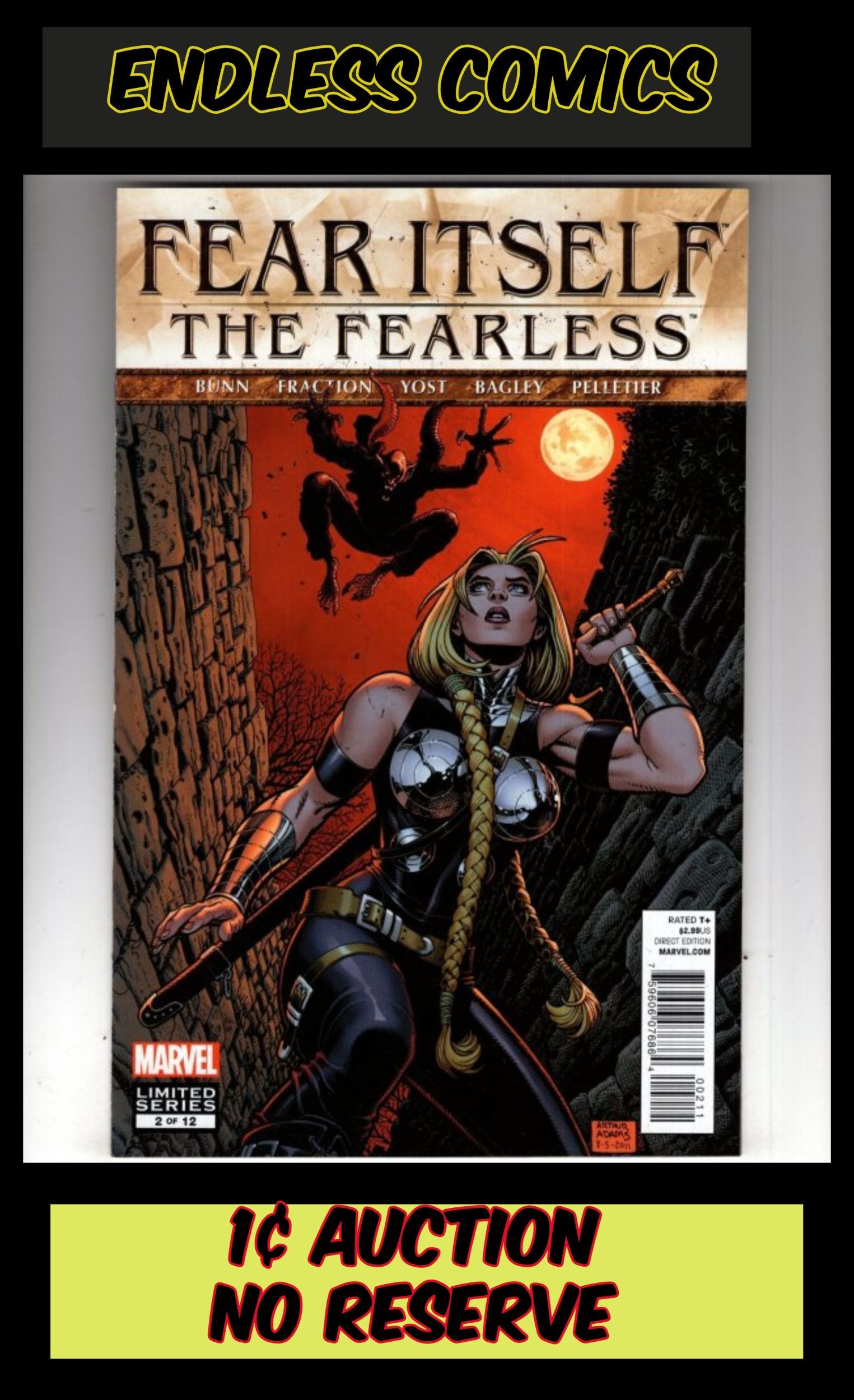 Fear Itself: The Fearless #2 (2012) >>> 1¢ AUCTION! No Resv! SEE MORE ...