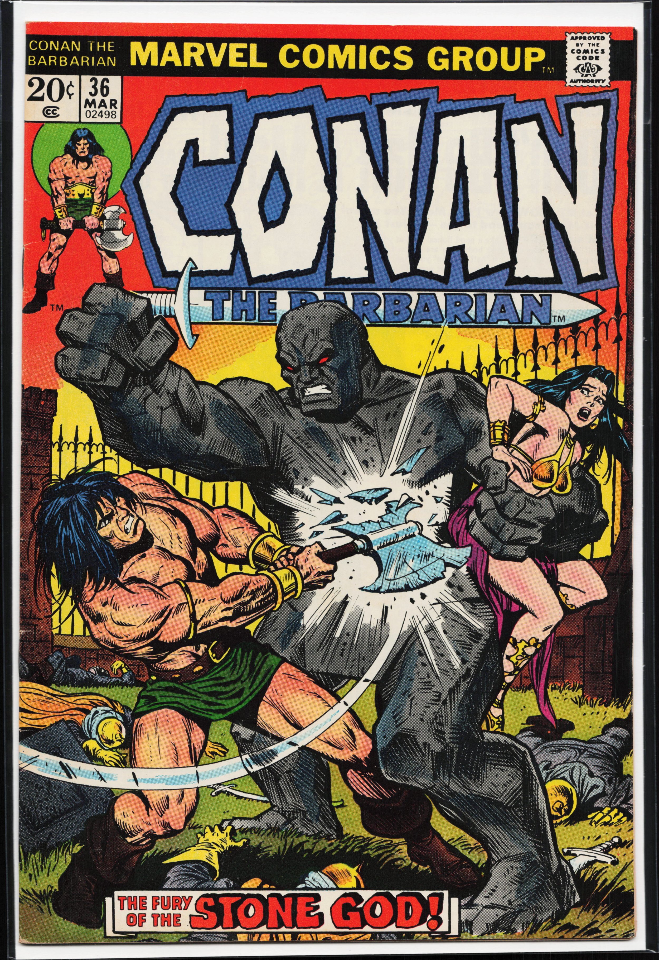 Conan the Barbarian #36 (1974) Conan | Comic Books - Bronze Age, Marvel ...