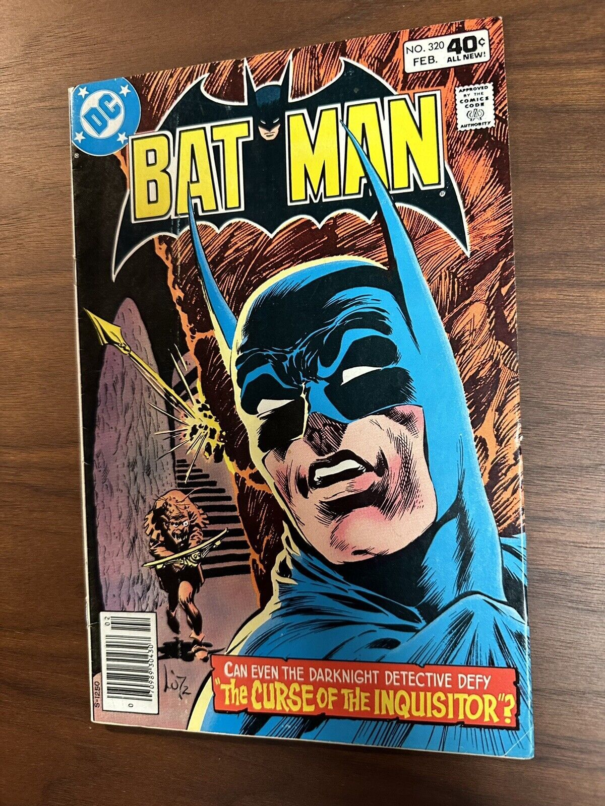 Batman #320 FN+ Bernie Wrightson Cvr. “The Curse of the Inquisitor ...
