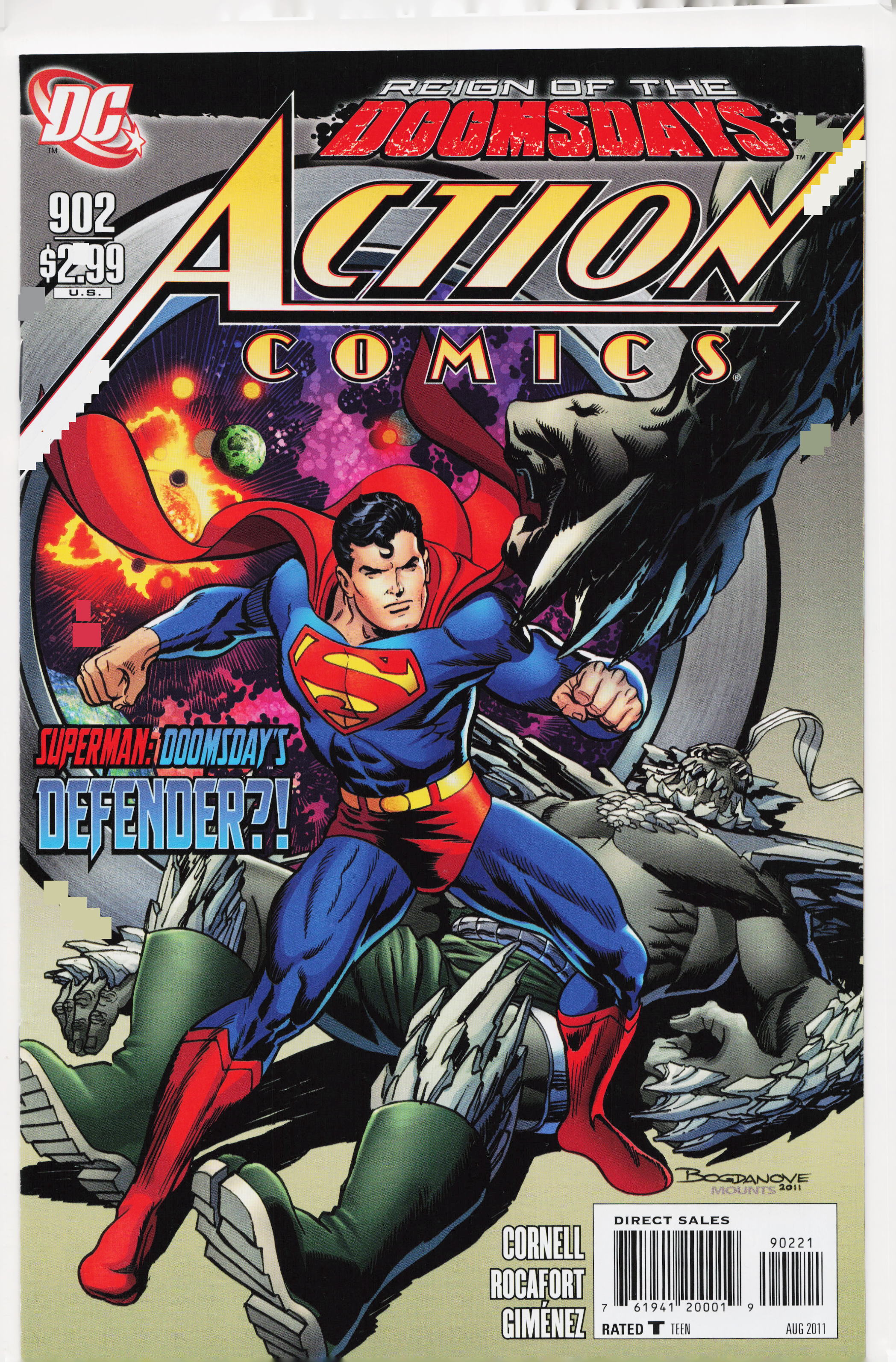 Action Comics #902 Variant Cover (2011) Superman | Comic Books - Modern ...