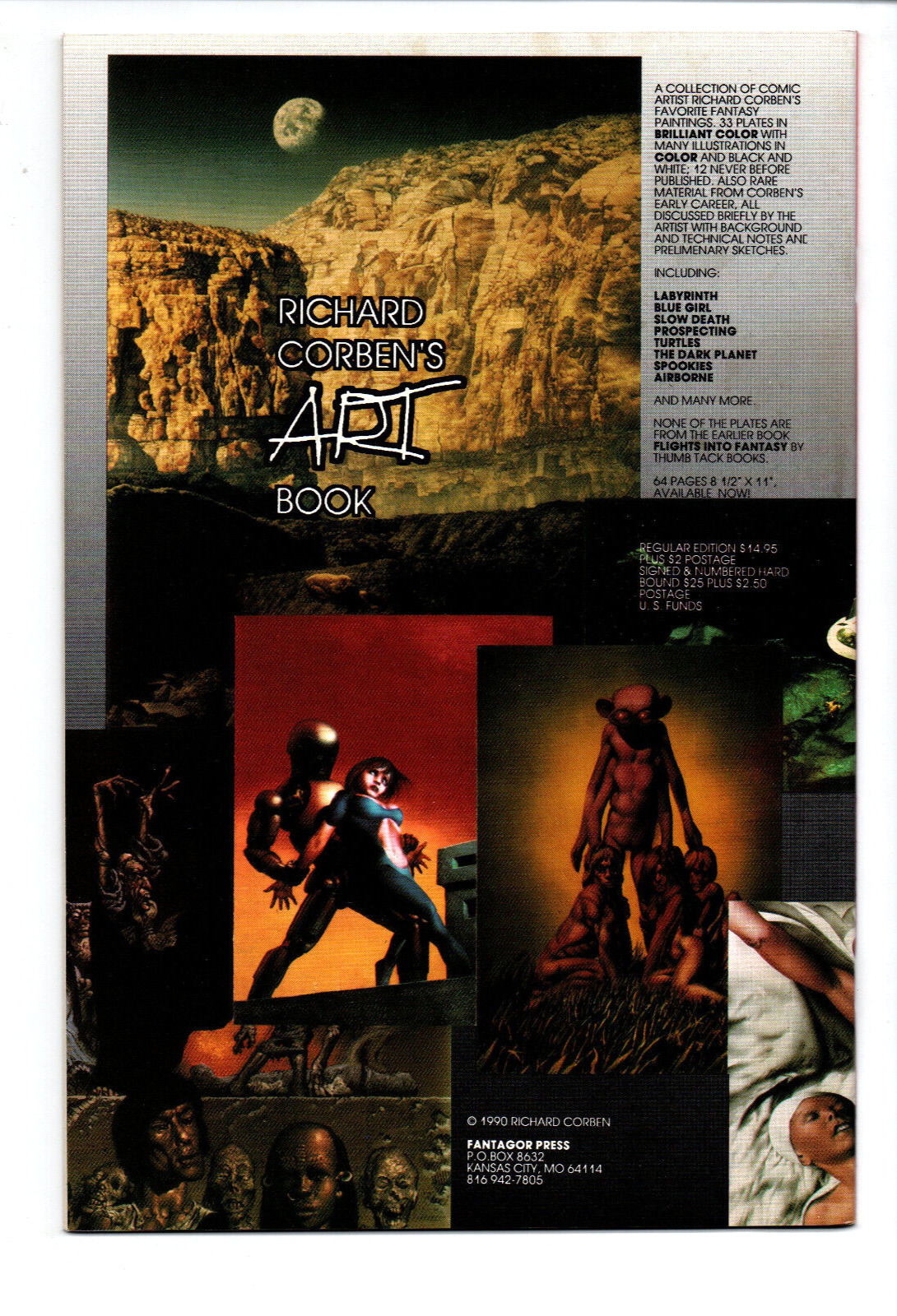 Son of Mutant World #5 - Richard Corben - Fantagor - Underground - 1990 ...